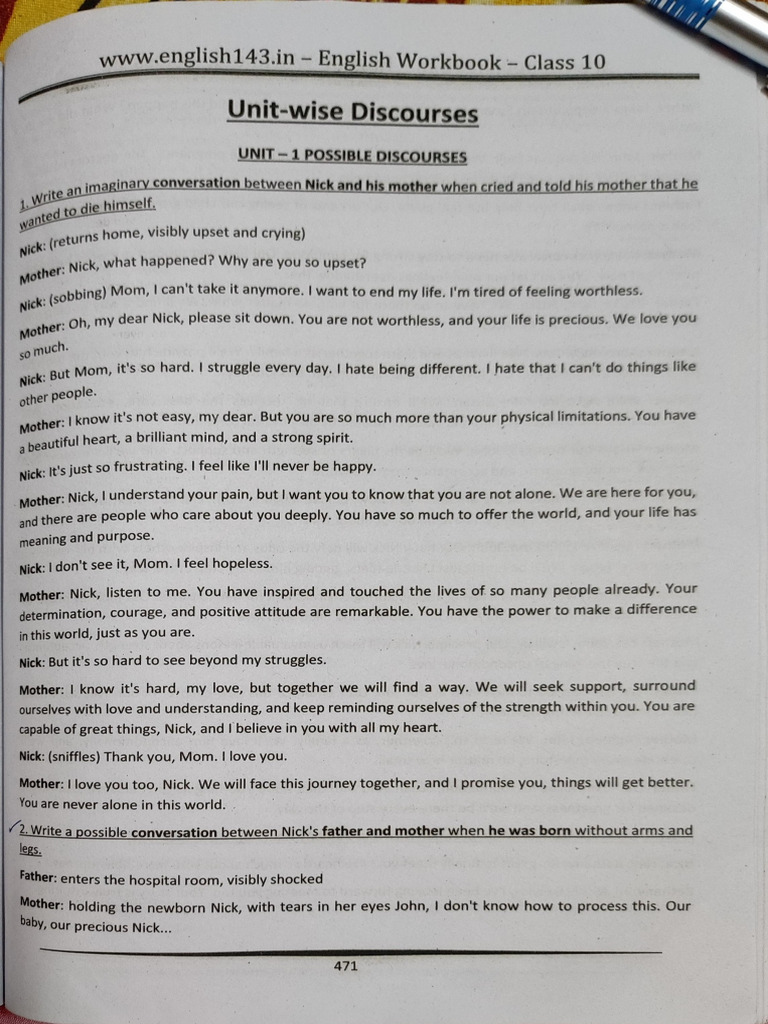 Imp Discourses From All Units | PDF