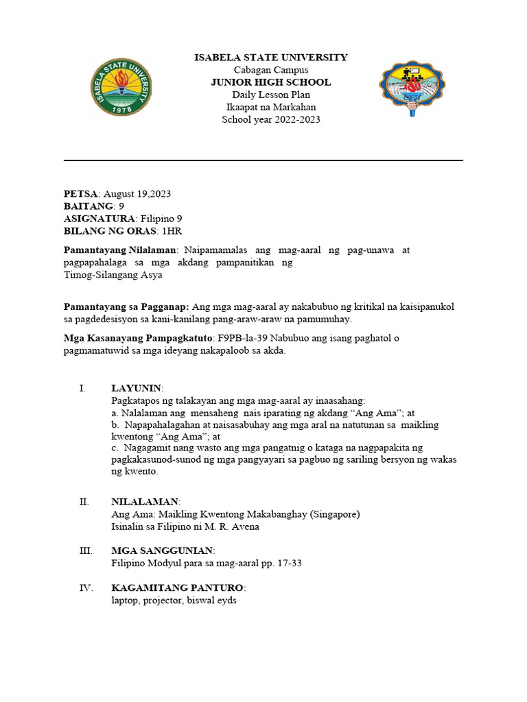 DLP (Ma'am Aimie) | PDF