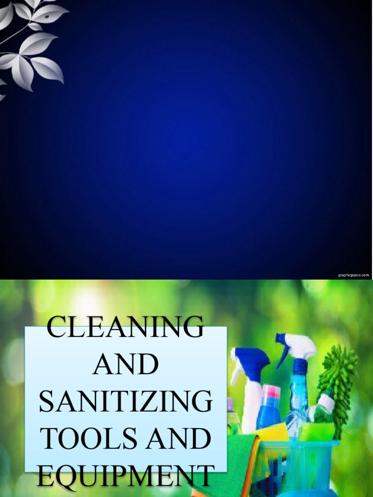Cleaningandsanitizing 3 Pdf Home Garden