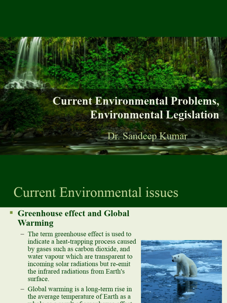 Environmental Studies Guide | PDF | Greenhouse Effect | Climate Change