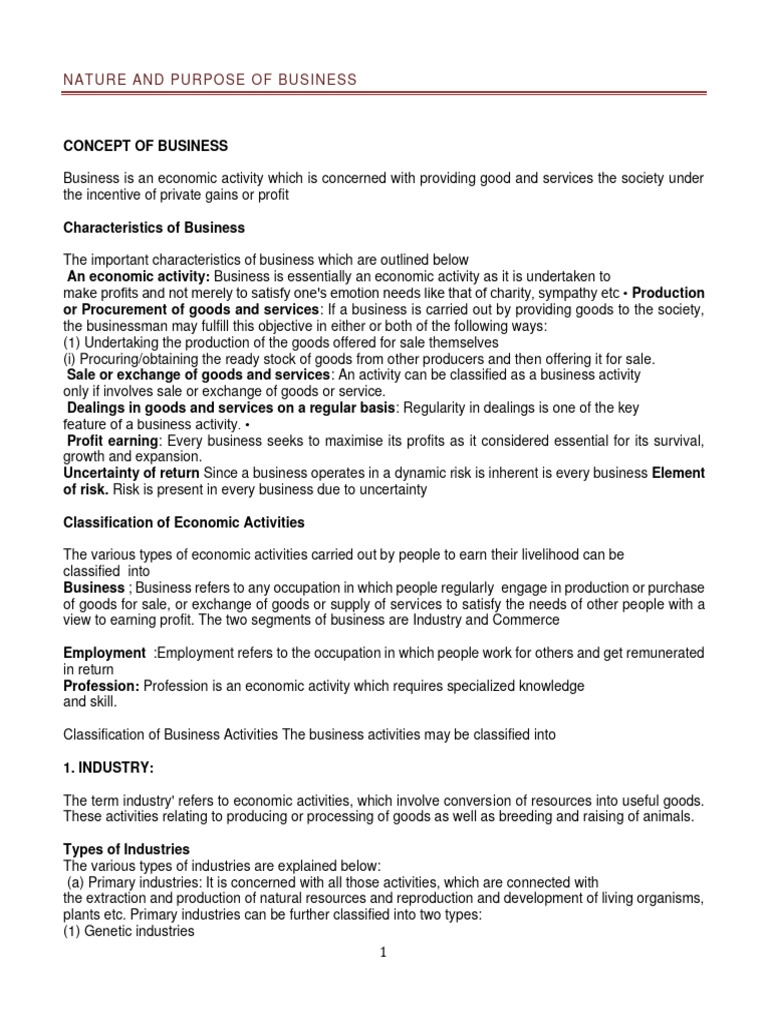 Notes Class 11 BST 23-24 | PDF | Insurance | Transaction Account