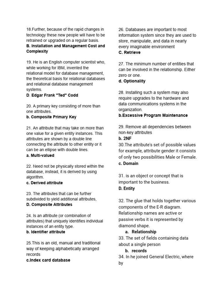 DBMS | PDF | Databases | Relational Database