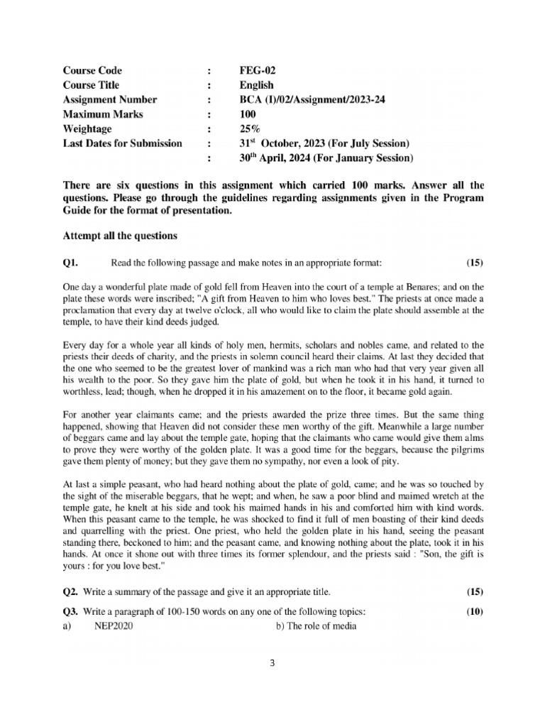 IGNOU BCA 1st Semester Study Group | PDF | Social Science