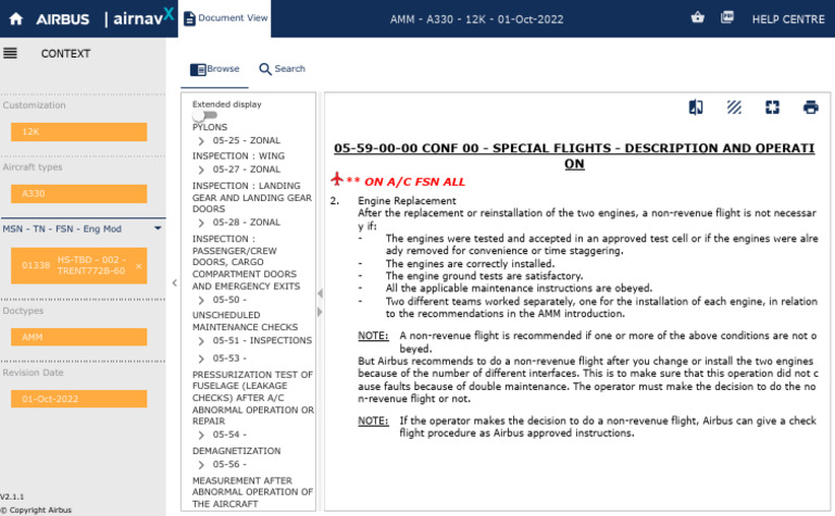 AMM - A330 - 12K - Rev. num 0 - 01-Oct-2022 - 2.… | PDF | Aviation ...