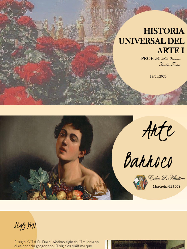 Introducción al Arte Barroco | PDF | Barroco | Pinturas