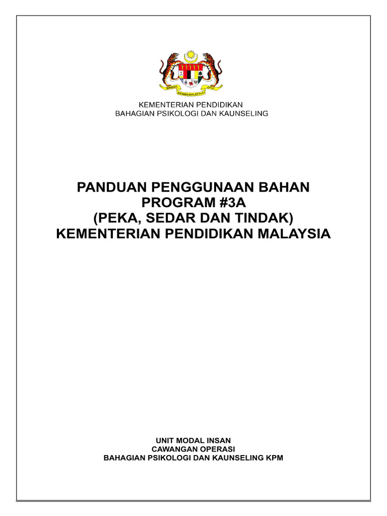 Bahan Penggunaan Bahan #3A 2024 | PDF