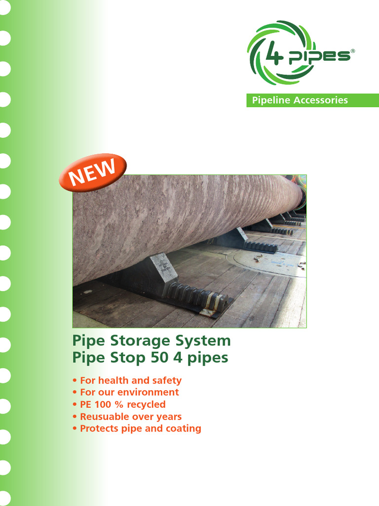 Pipe Stop 50 - GB | PDF | Pipe (Fluid Conveyance) | Crane (Machine)
