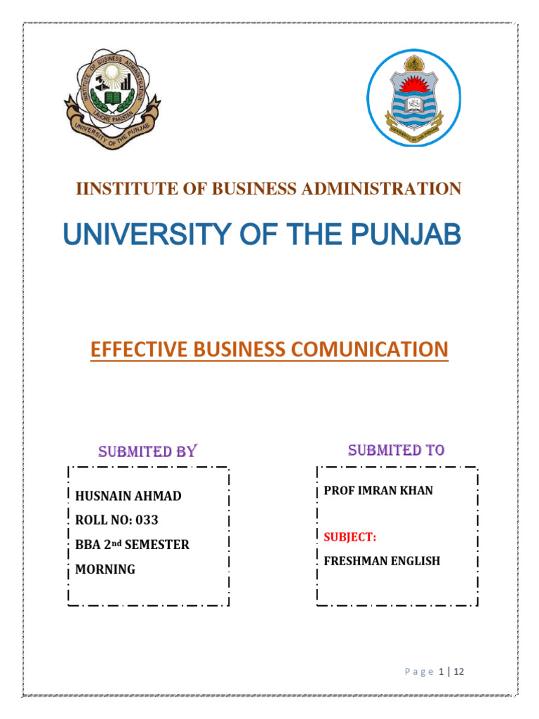 Effective Business Communication Guide | PDF | Communication | Information