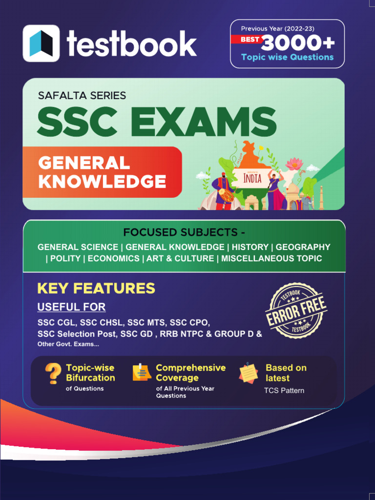 SSC GK Free Ebook With 400+ Free Questions 66065eb854d8dfc1cf11e046 ...
