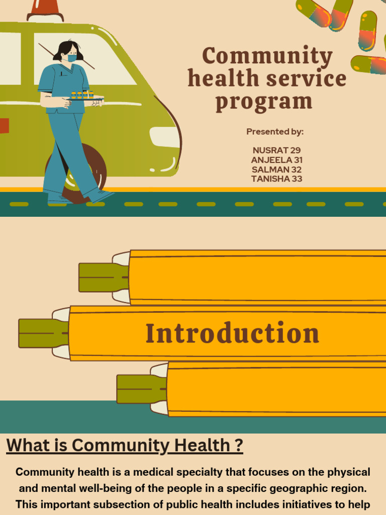 Community Health Service Program | PDF | Health Care | Public Health