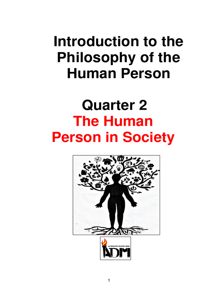 Intro To Philosophy Human Person in The Society | PDF | Society ...