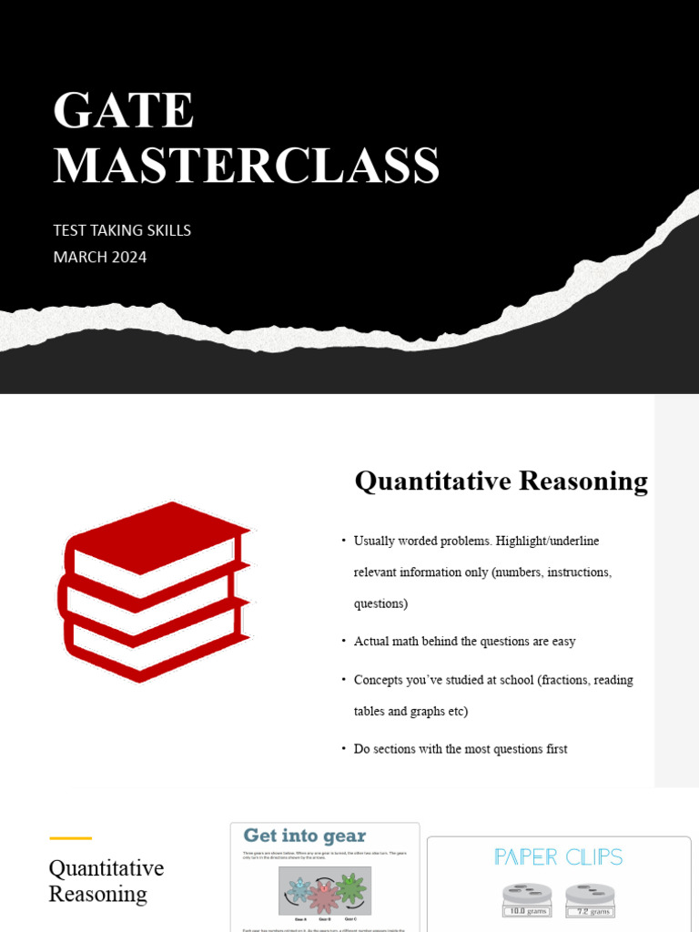 GATE Masterclass Power Point 2024 | PDF | Pattern