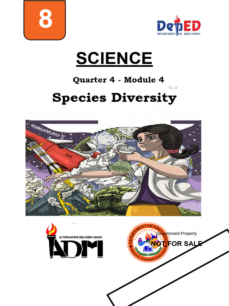 Sci8 q4 Mod4 - Species-Diversity v5 | PDF | Biodiversity | Species