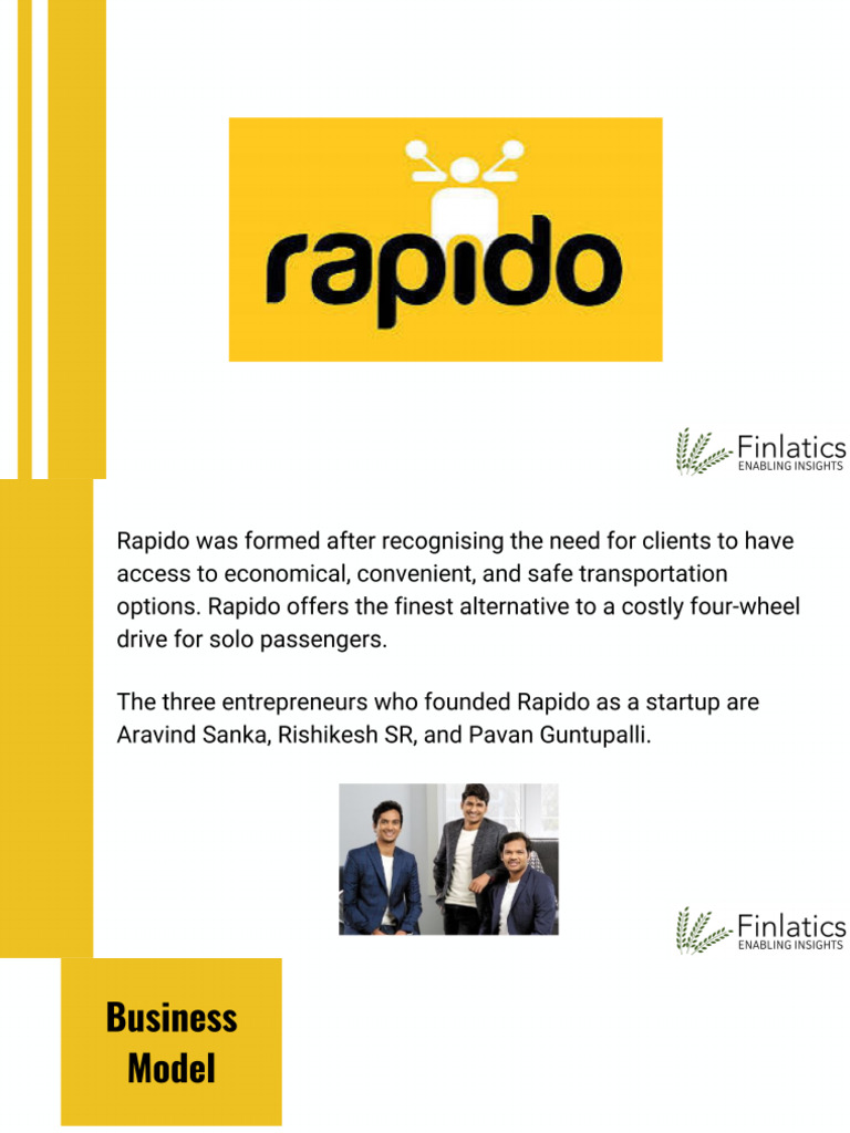 Case Study On Rapido | PDF
