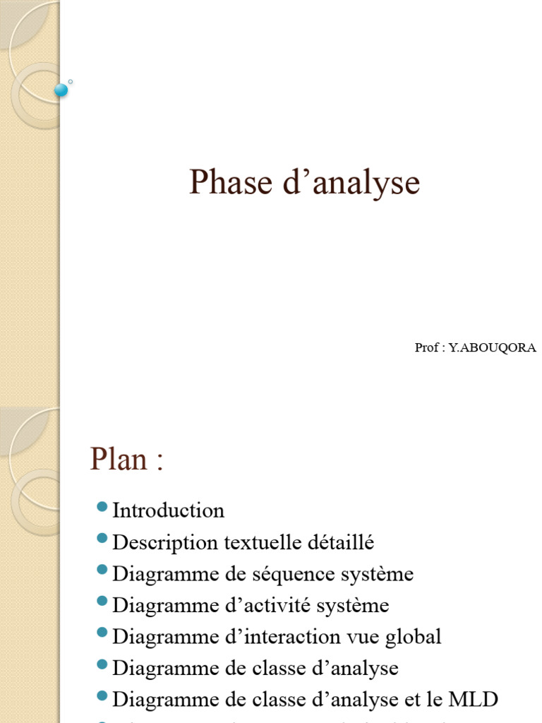 Analyse des diagrammes de système logiciel | PDF | Cas d'utilisation ...