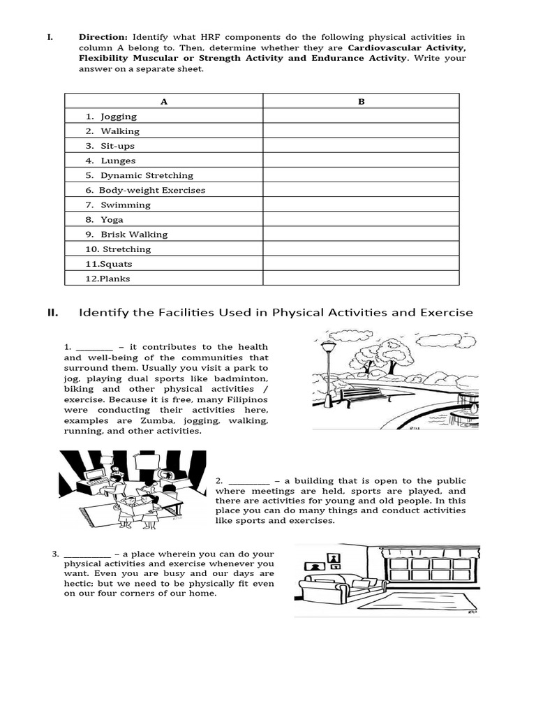 Long Quiz | PDF | Physical Fitness | Physical Exercise