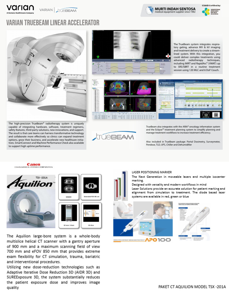Linac Brochure | PDF | Ct Scan | Dosimetry