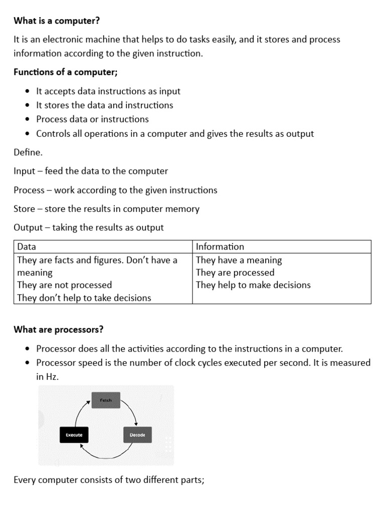 What is a Computer | PDF | Computer Data Storage | Usb Flash Drive