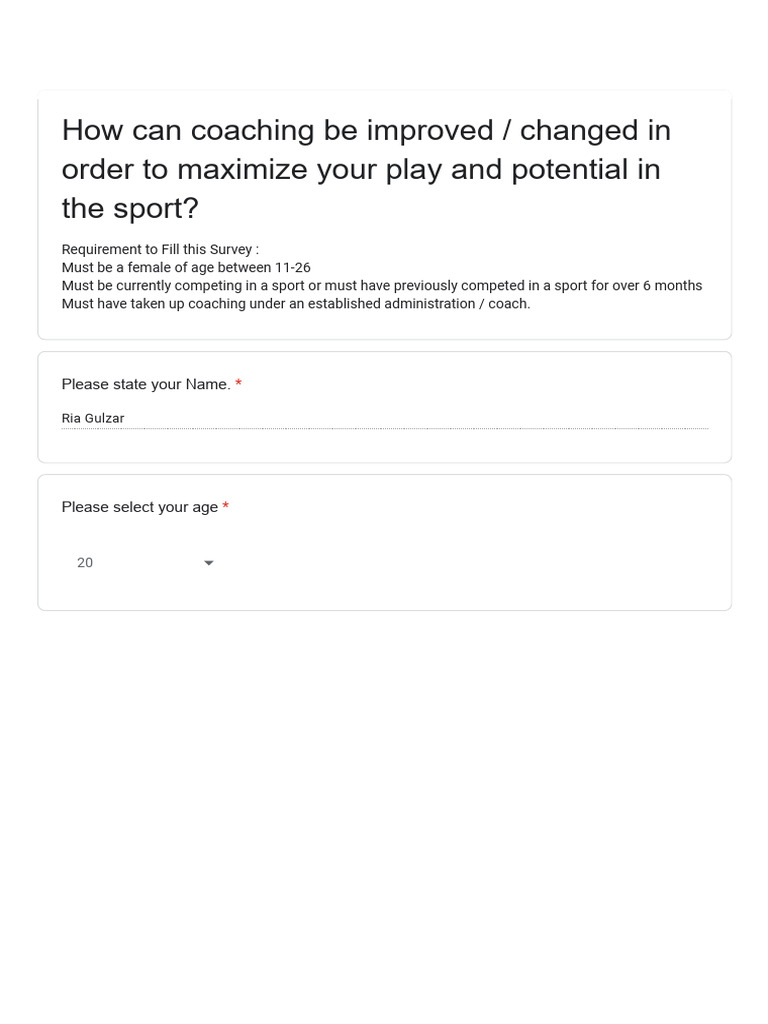 How Can Coaching Be Improved - Changed in Order To Maximize Your Play ...