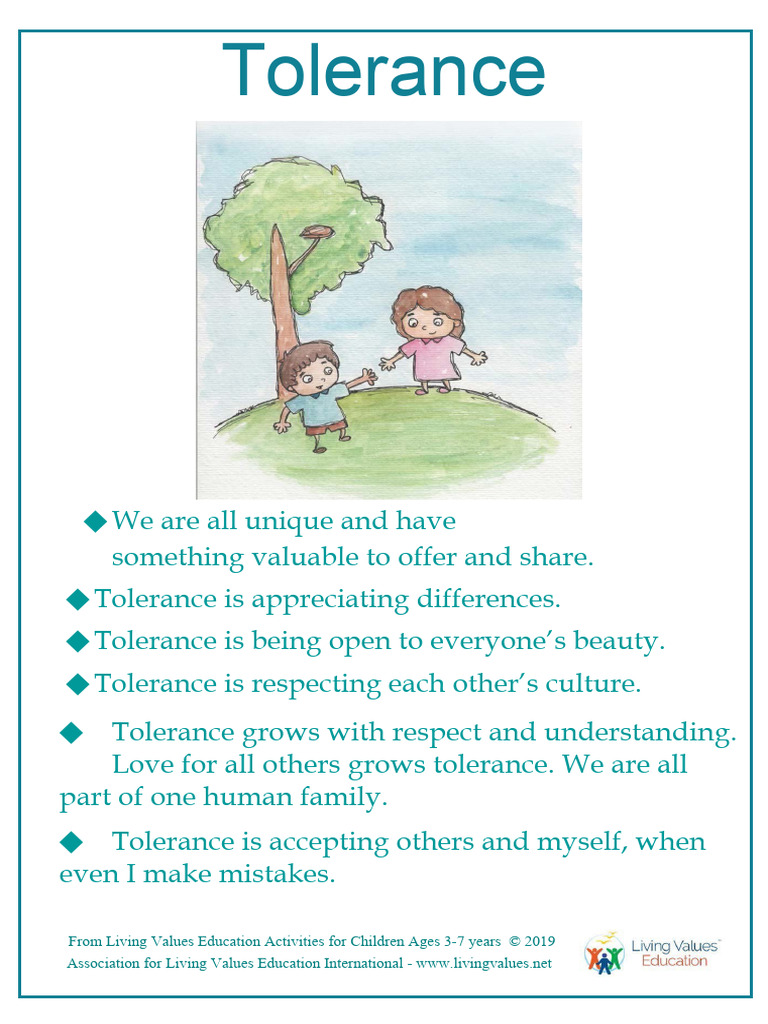 Teaching Tolerance to Young Kids | PDF | Social Science