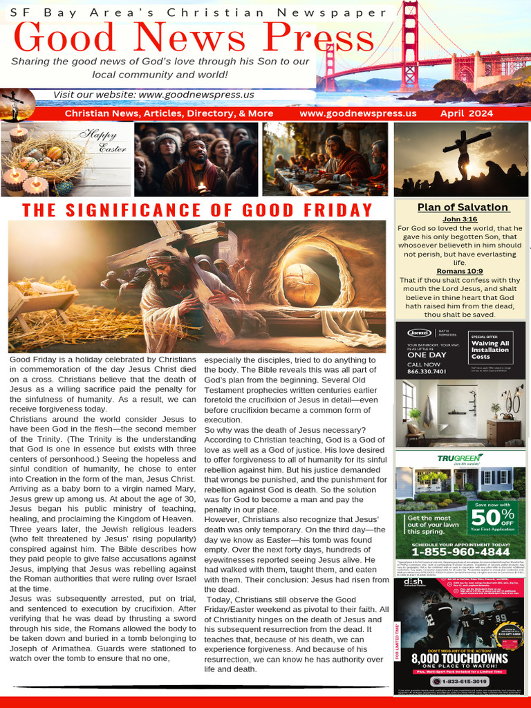 Good News Press Easter 2024 | PDF | Jesus | Fruit Of The Holy Spirit