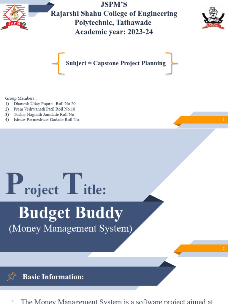 Budget Buddy | PDF | Usability | Software