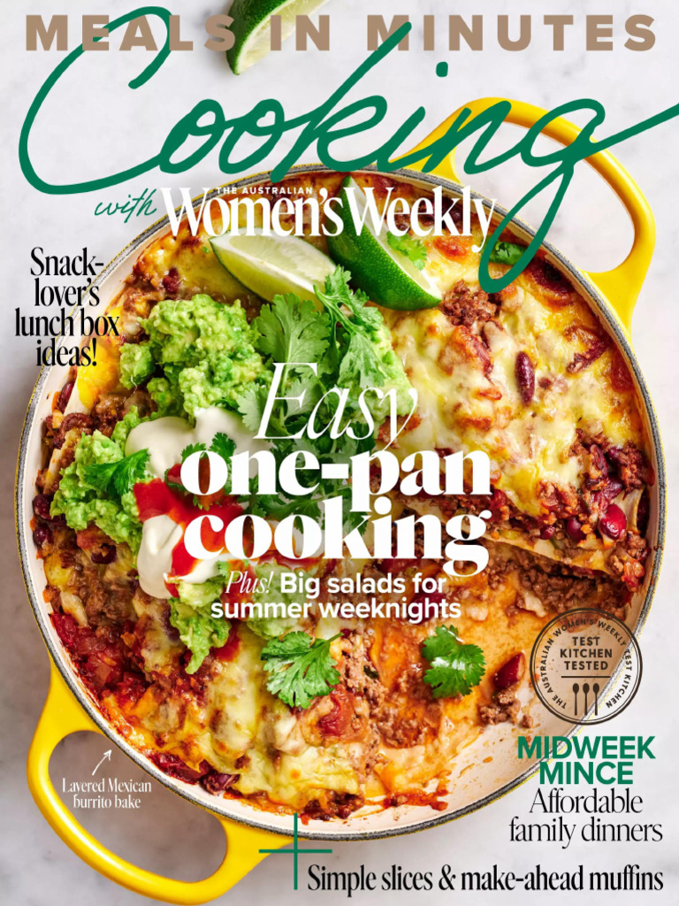Cooking With The Australian Women x27 S Weekly - February 2024 | PDF