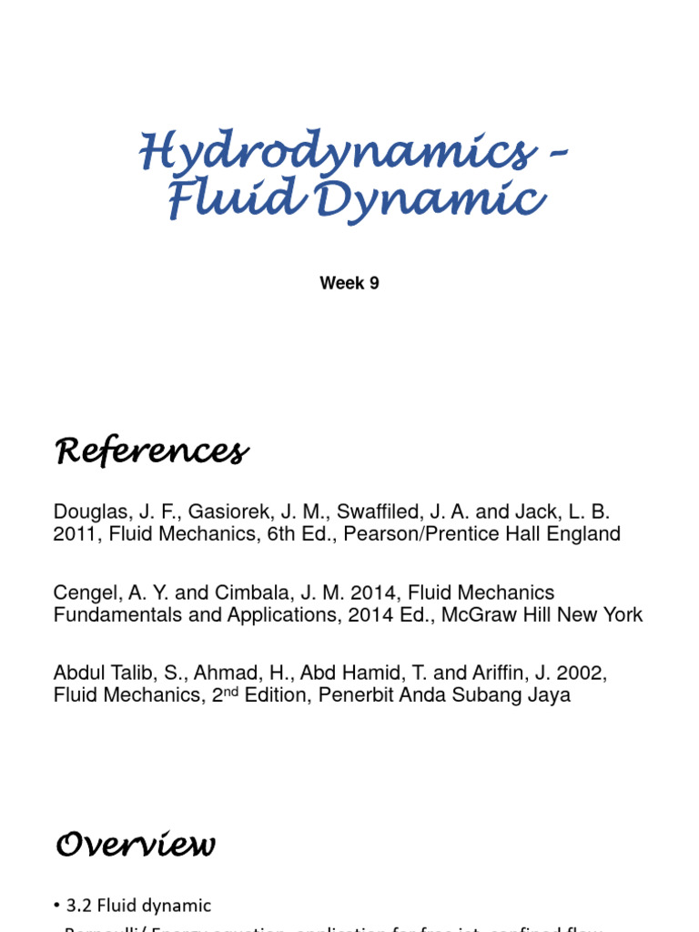 Fluid Dynamics: Bernoulli's Equation Explained | PDF | Pressure ...