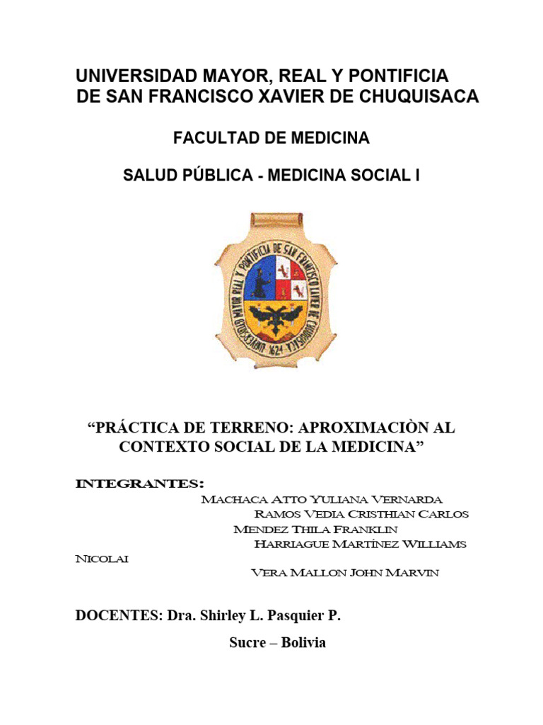 C.S. Mercado Central - FINAL DE FINAL | PDF | Medicina | Programas sociales