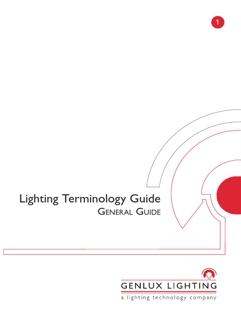 Lighting Terminology Guide Jul19 Web | PDF | Lighting | Electromagnetic Radiation