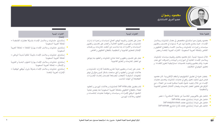 Mahmoud Radwan - CV | PDF