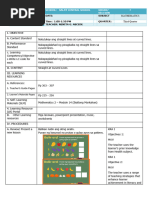Lesson Exemplar in Math WK 8 | PDF