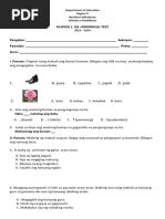 Filipino Periodical Test | PDF