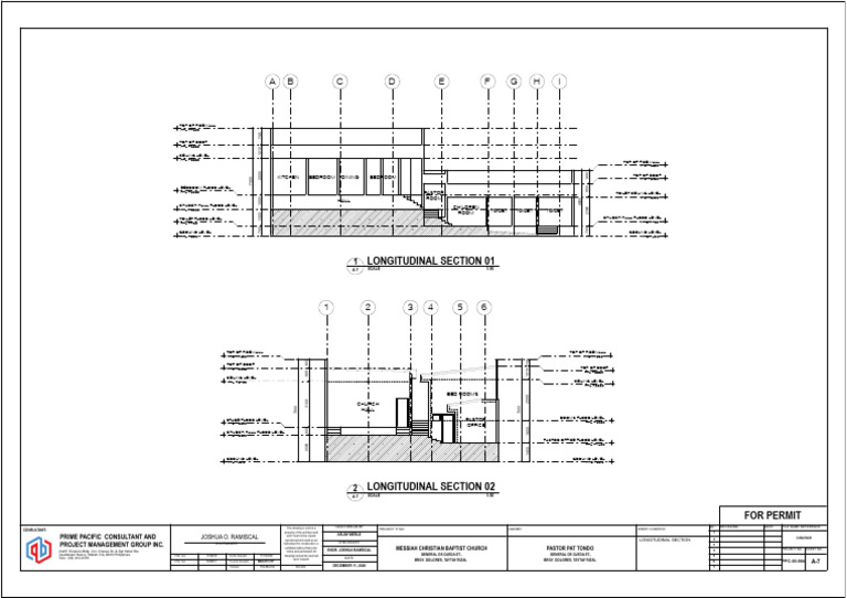 A-7 Longitudinal Section | PDF | Houses | Tourist Attractions