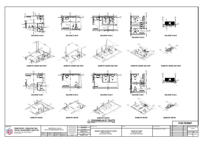 P-4 Roughing-In of Toilet | PDF
