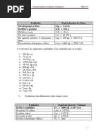 Litros A Libras (Agua) Conversión | PDF | Litro | Galón