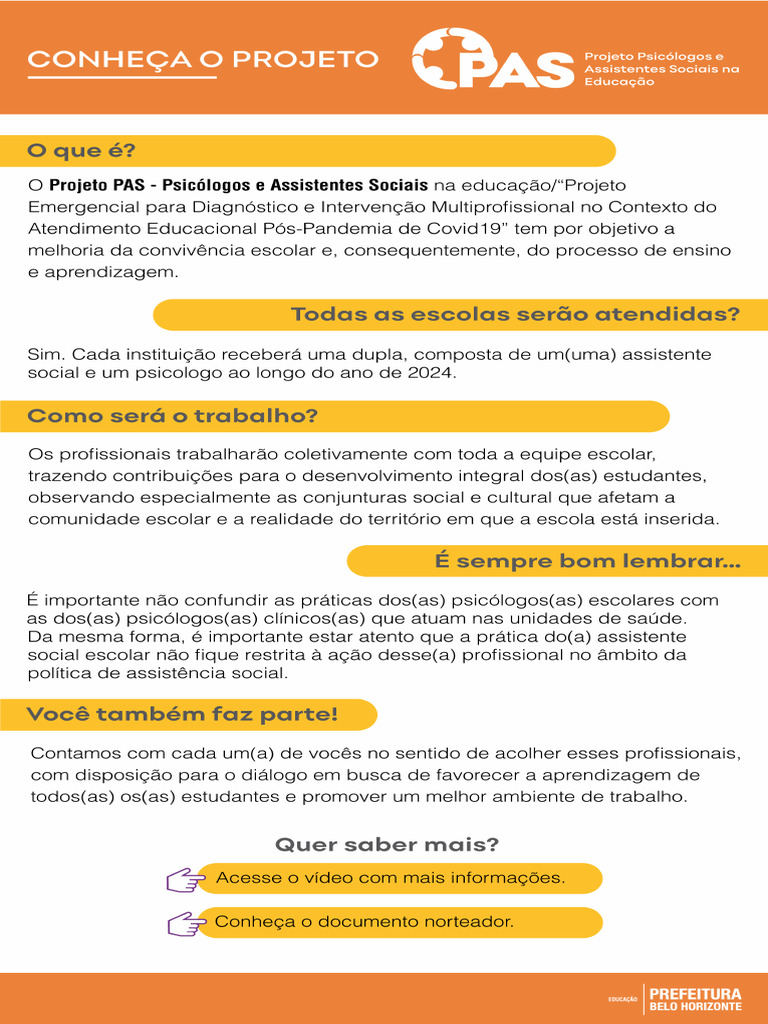 Projeto Pas - PDF Interativo | PDF