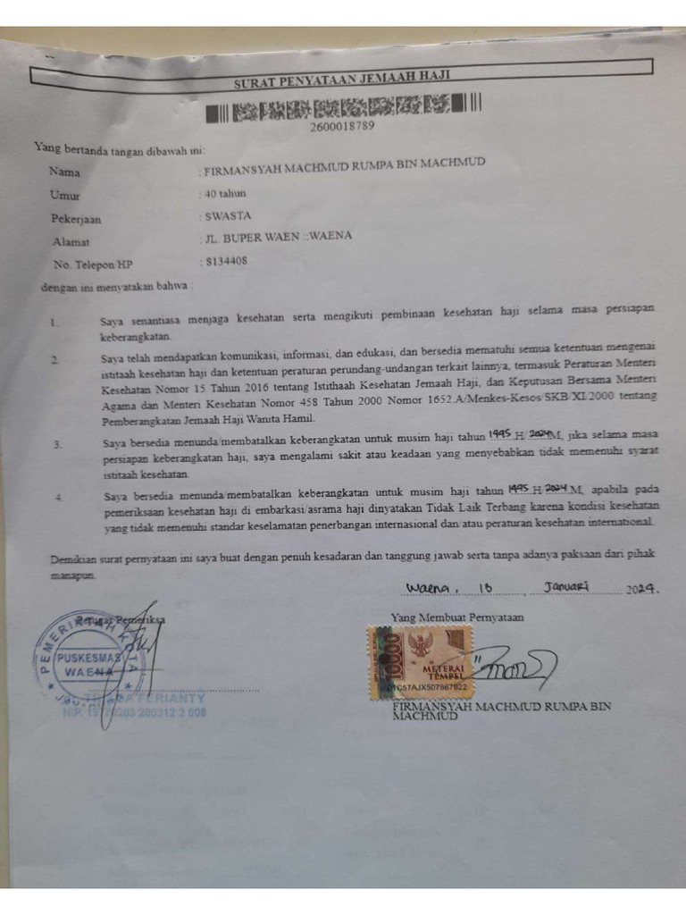 Firmansyah Machmud Rumpa Bin Machmud | PDF