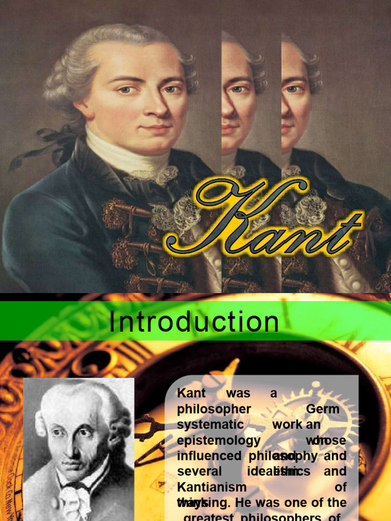 Deontology - Immanuel Kant | PDF