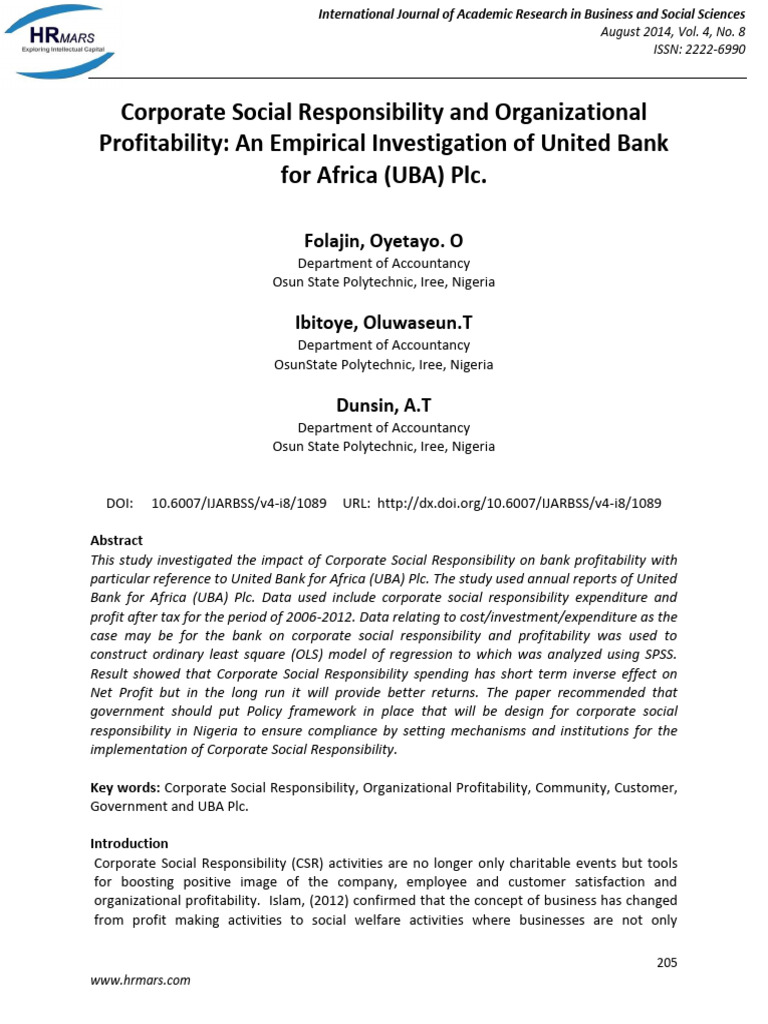 Corporate Social Responsibility and Orga | PDF | Corporate Social ... Corporate Social Responsibility and Orga | PDF | Corporate Social ...