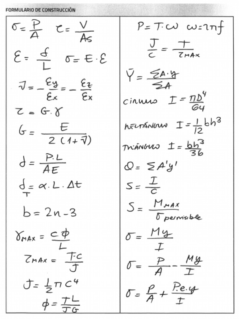 Formulario Construcción | PDF