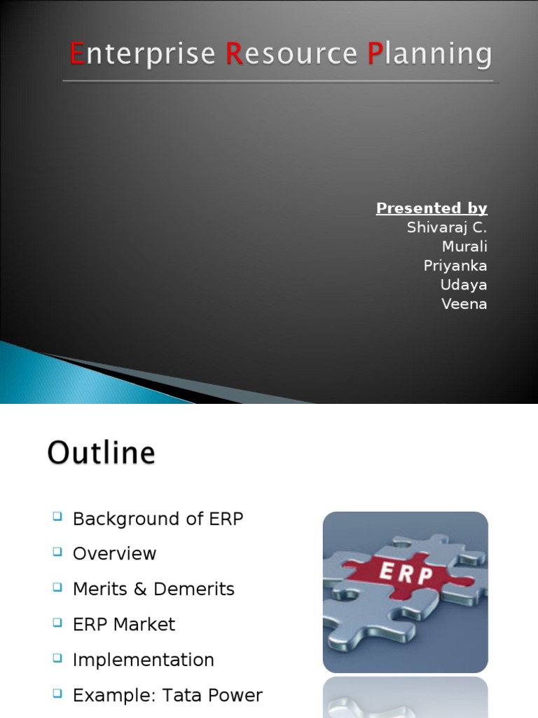 Enterprise Resource Planning | PDF | Enterprise Resource Planning ...