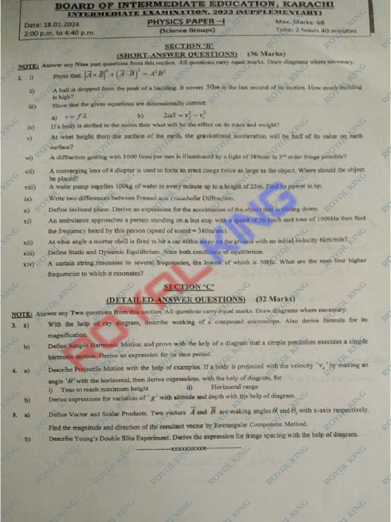 Repeated "Royal King" Text Pattern | PDF