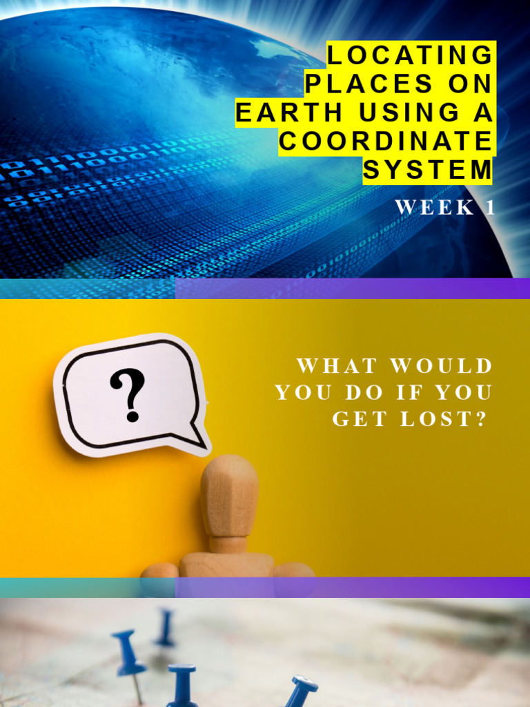 Locating Places On Earth Using A Coordinate System Pdf Latitude Equator