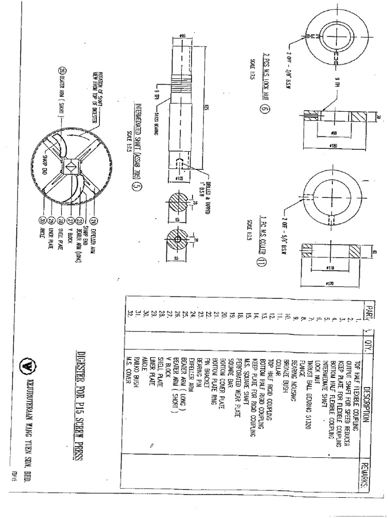 Drawing Digester and Press | PDF