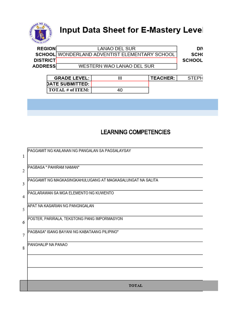 Filipino | PDF | Behavior Modification | Cognitive Science