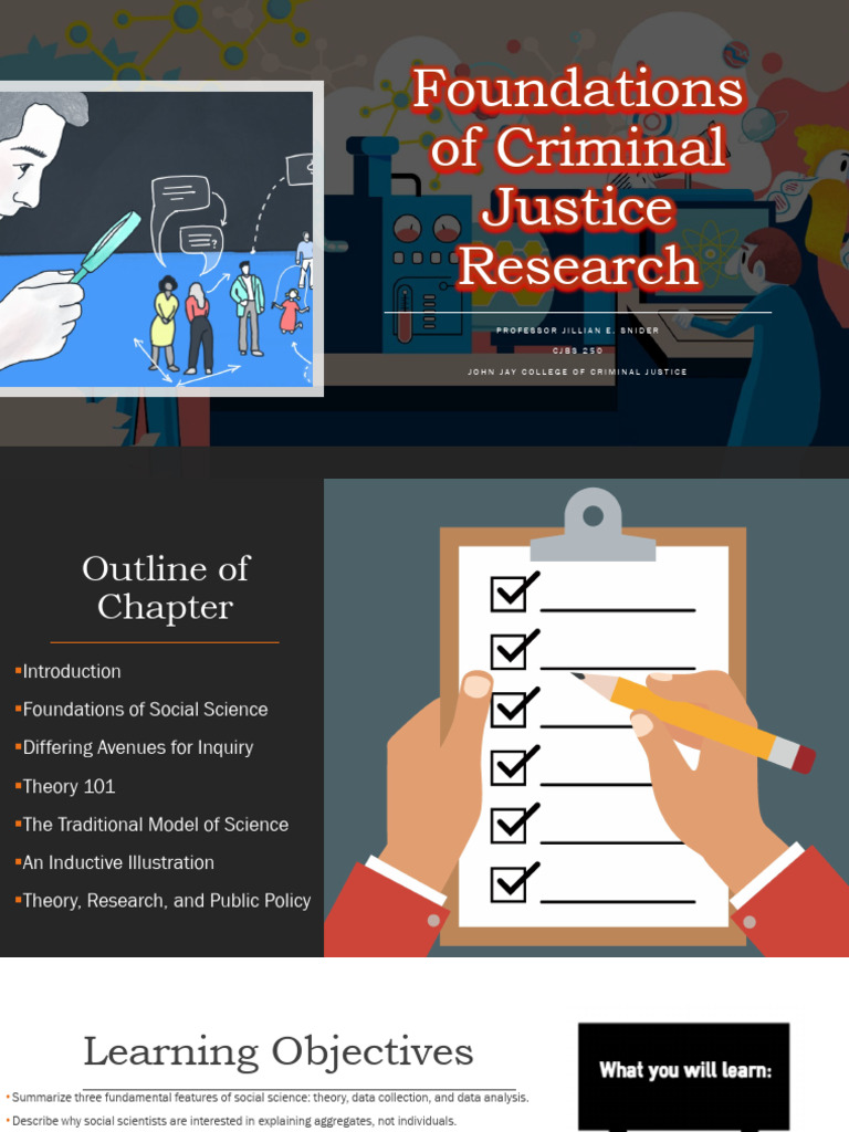 Chapter 2 - Foundations of Criminal Justice Research | PDF | Science | Theory
