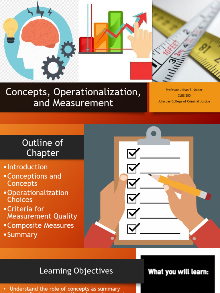Chapter 5 Concepts Operationalization And Measurement Pdf Level Of Measurement Validity