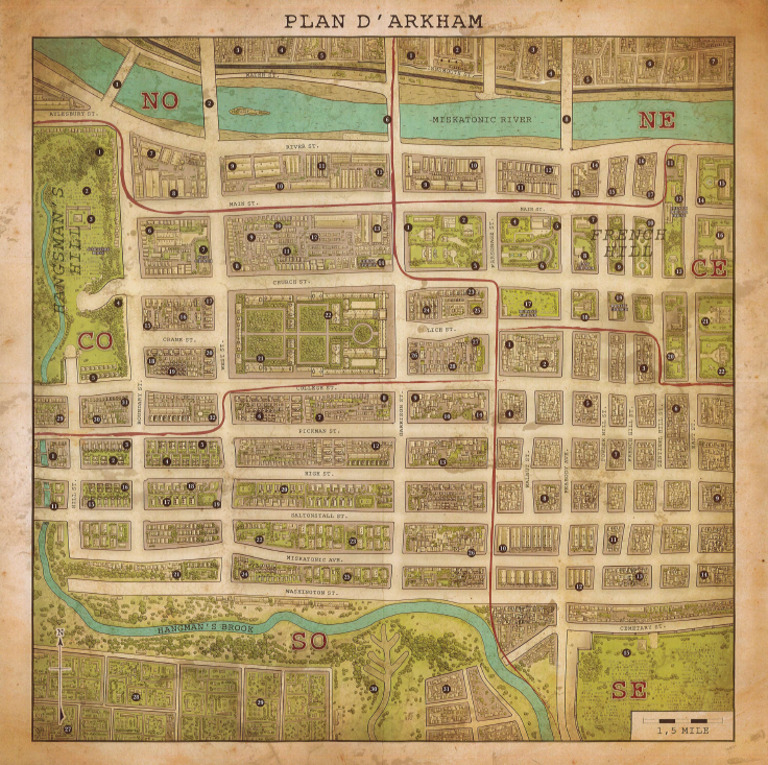 Bureau of Investigation - Plan D'arkham | PDF