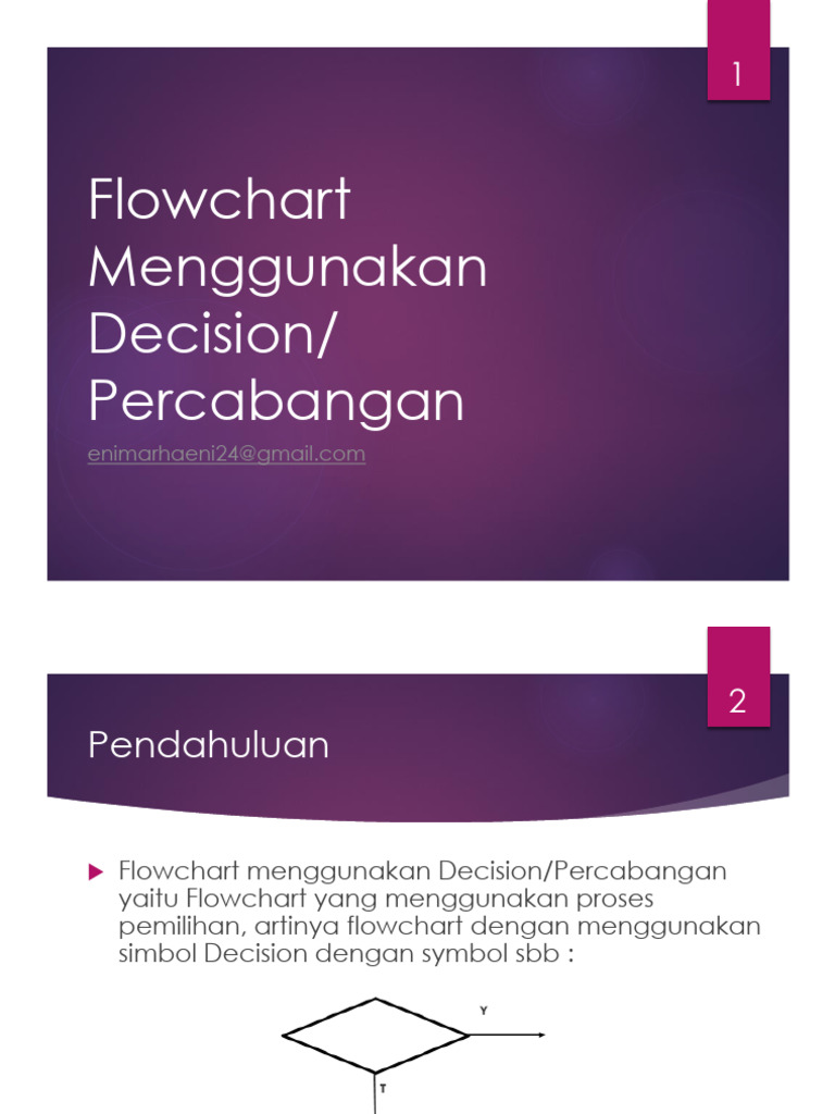 Flowchart dan Algoritma Dasar | PDF